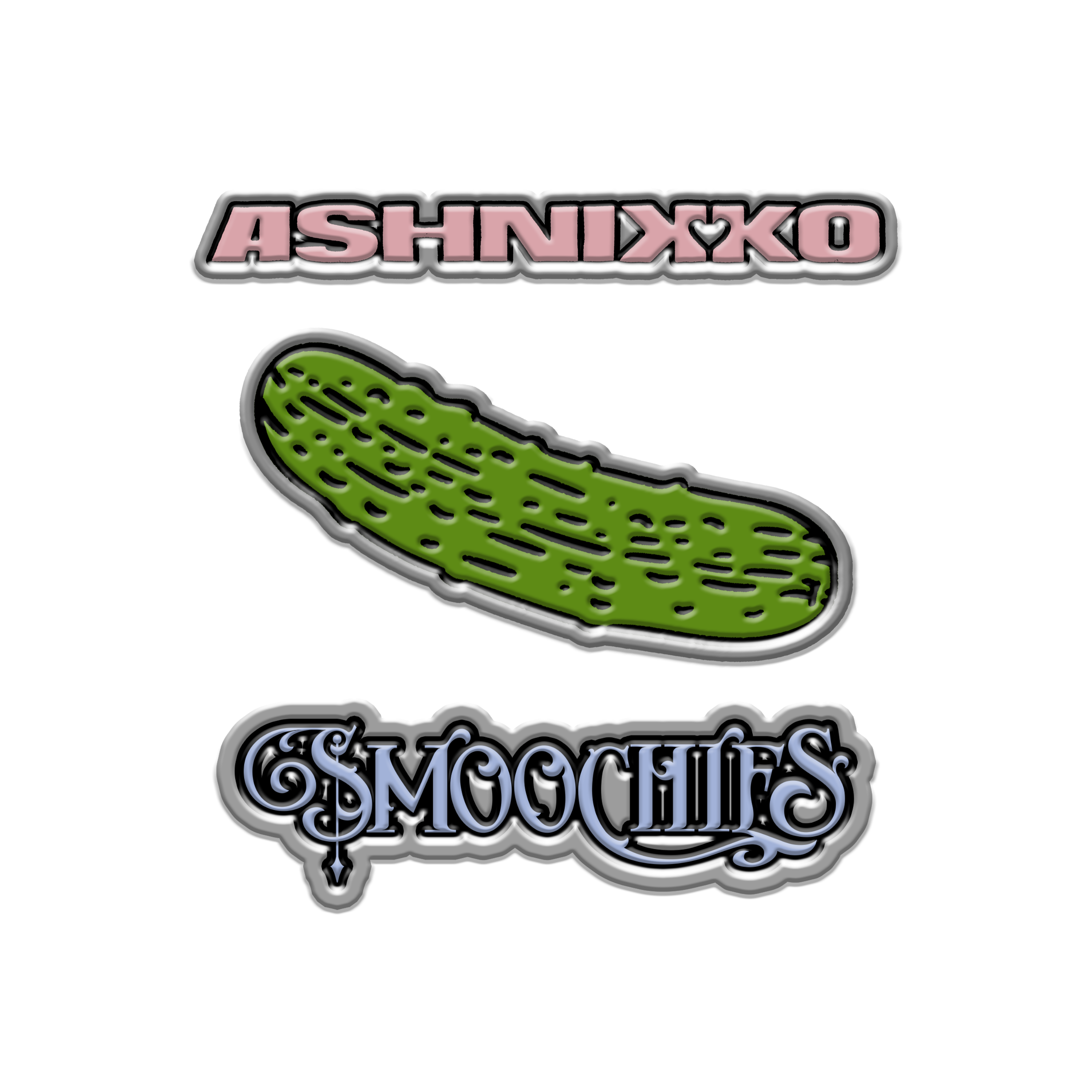 Smoochies Pin Set – Ashnikko EUR